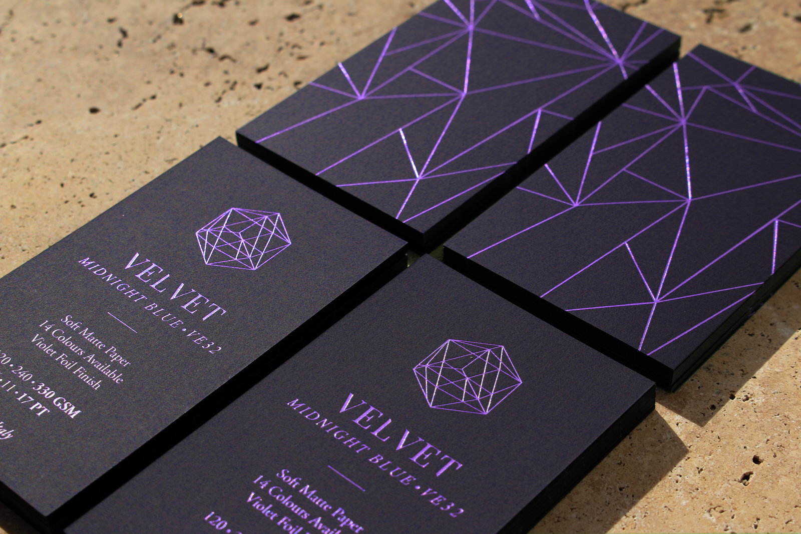Largest Range of Colored Paper Business Cards In The US